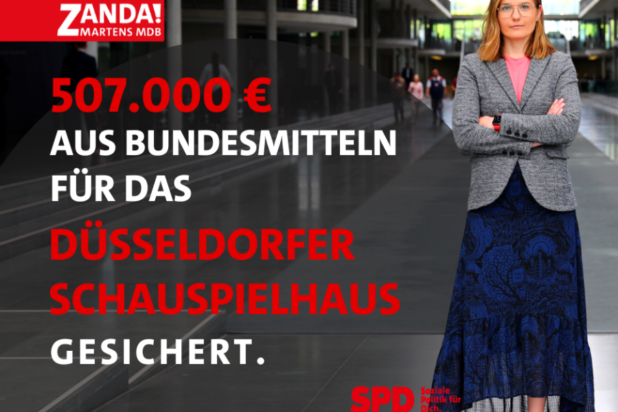 Zanda Martens - Für Düsseldorf im Bundestag › Zanda Martens MdB